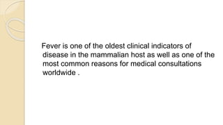 Management of Fever | PPTX