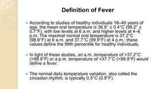 Management of Fever | PPTX