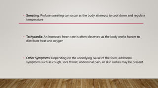 pyrexia final ppt.pptx for physiotherapy students | PPTX