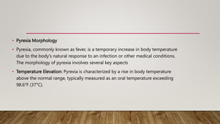 pyrexia final ppt.pptx for physiotherapy students | PPTX