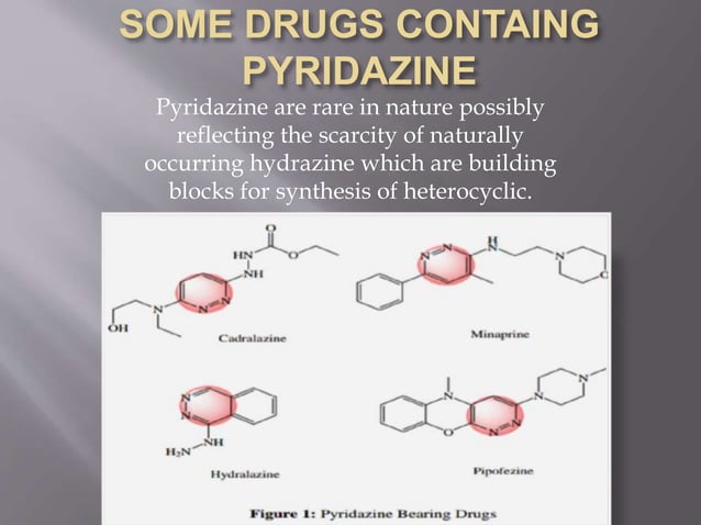 Pyridazine and its derivatives | PPT