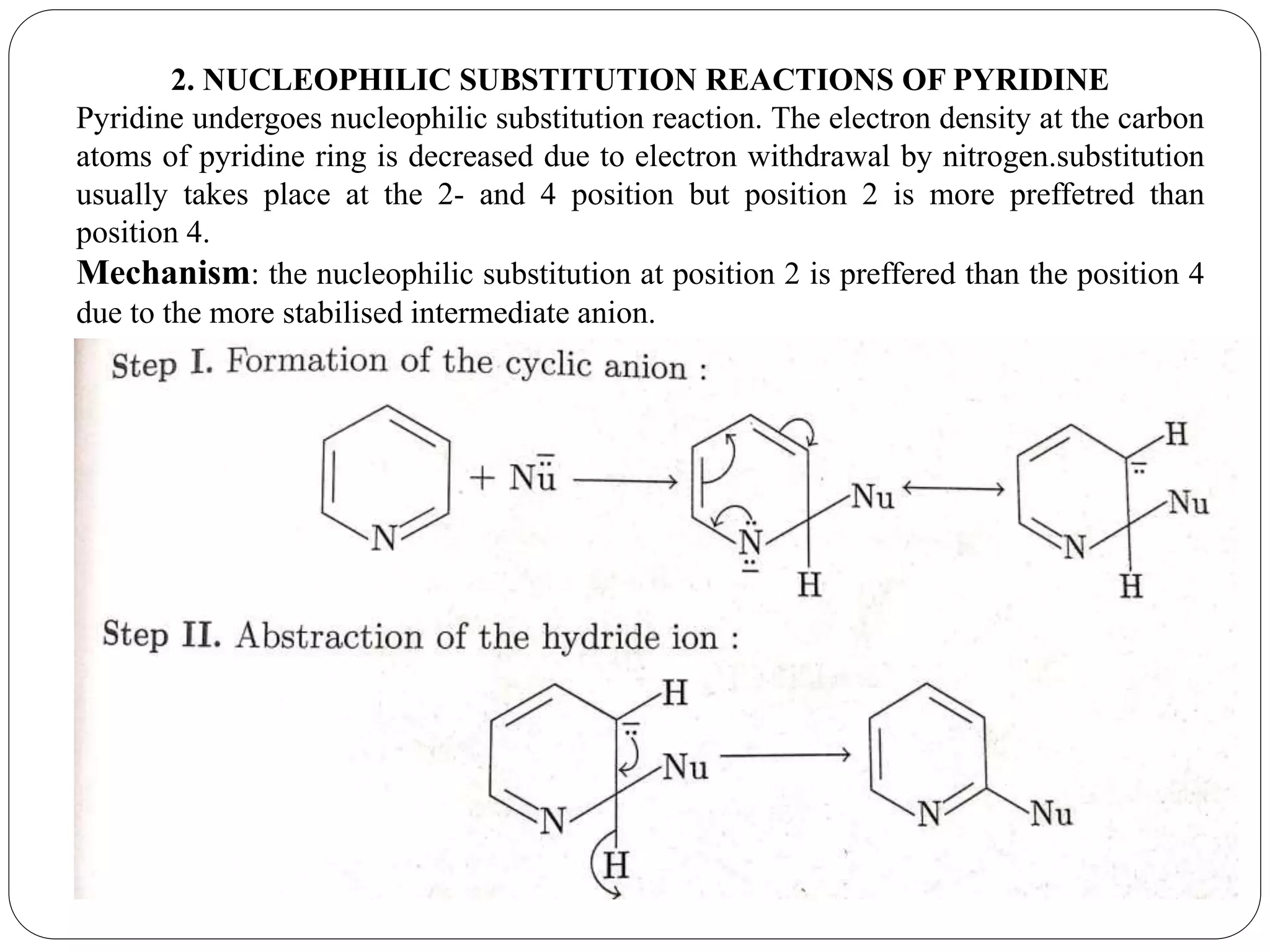 Pyridine: Synthesis, reactions and medicinal uses | PPTX