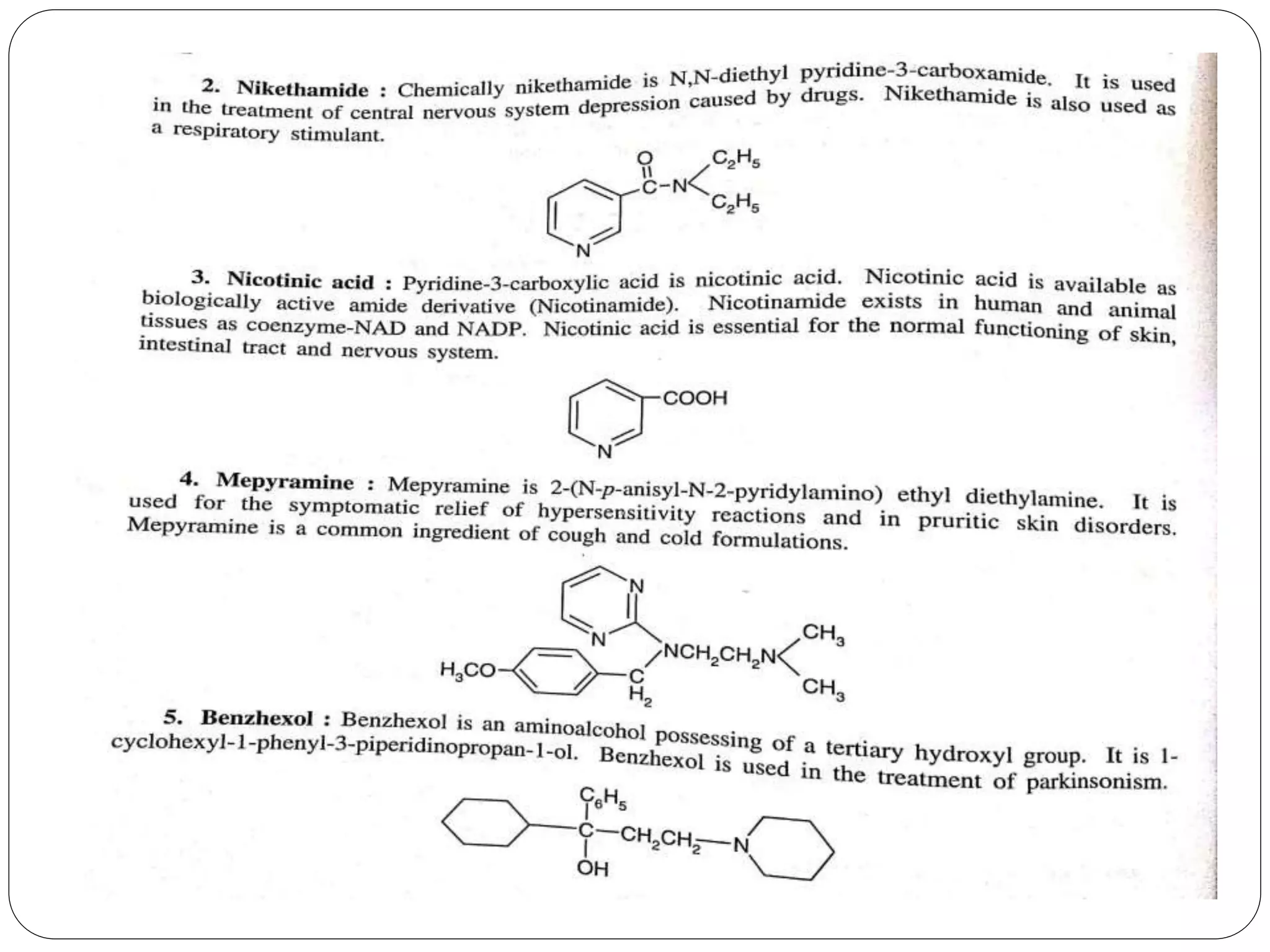 Pyridine: Synthesis, reactions and medicinal uses | PPTX