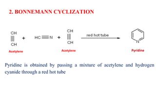 Pyridine - Preparation and Properties | PPTX