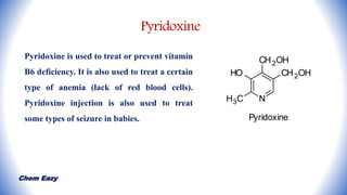 Pyridine - Syntheis, Reactions and Medicinal uses | PPTX