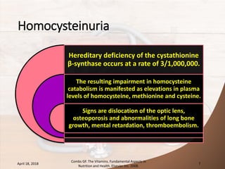 Pyridoxine deficiency and toxicity | PPSX