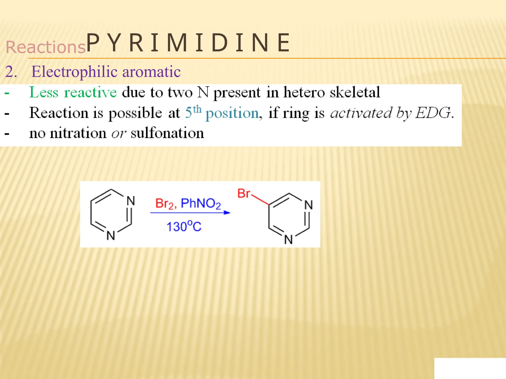 pyrimidine synthesis and reaction .pptx