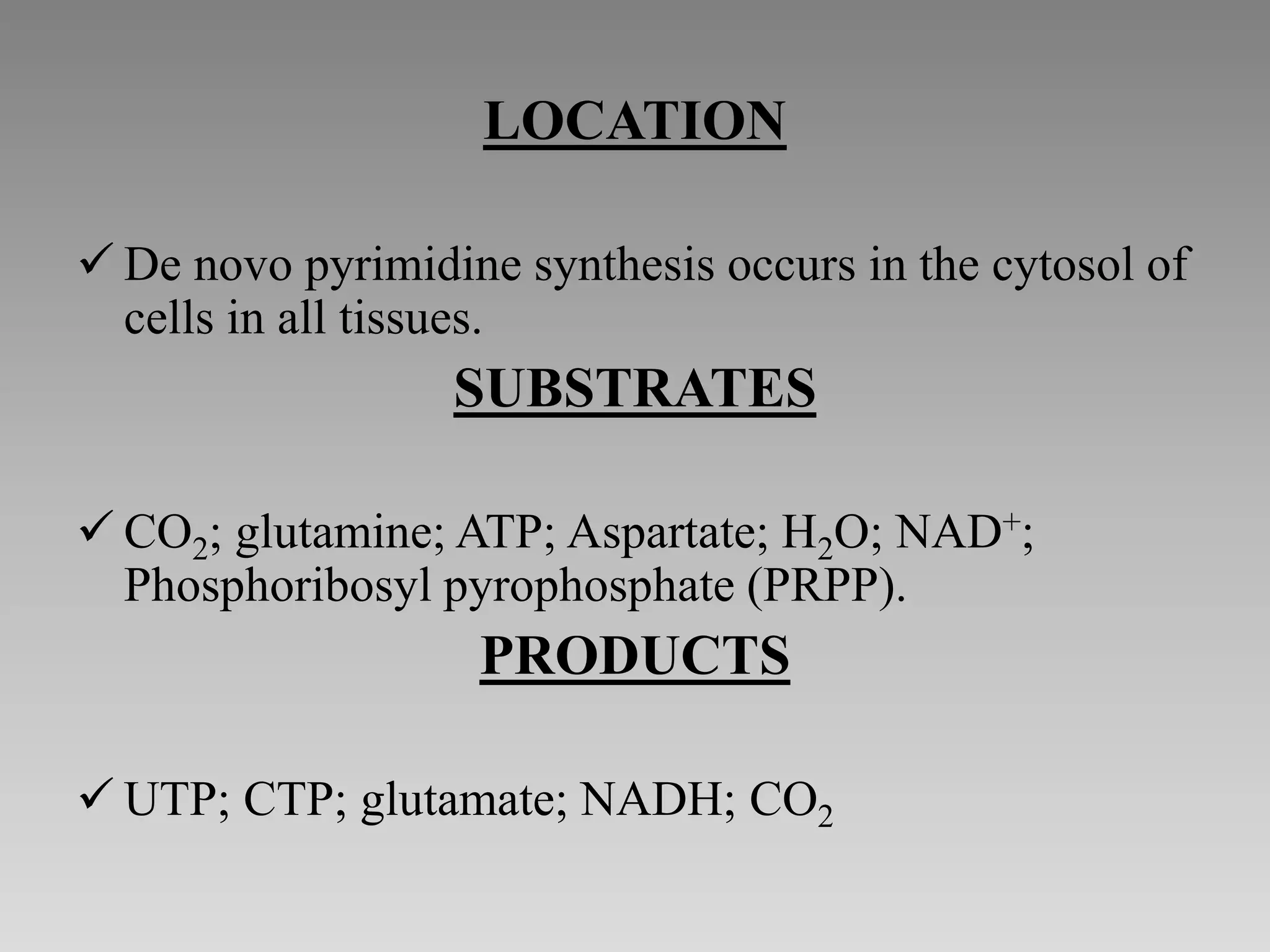 PYRIMIDINE SYNTHESIS | PPTX