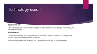 Pyro electricity | PPTX