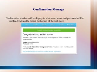Pyrocms document | PPT
