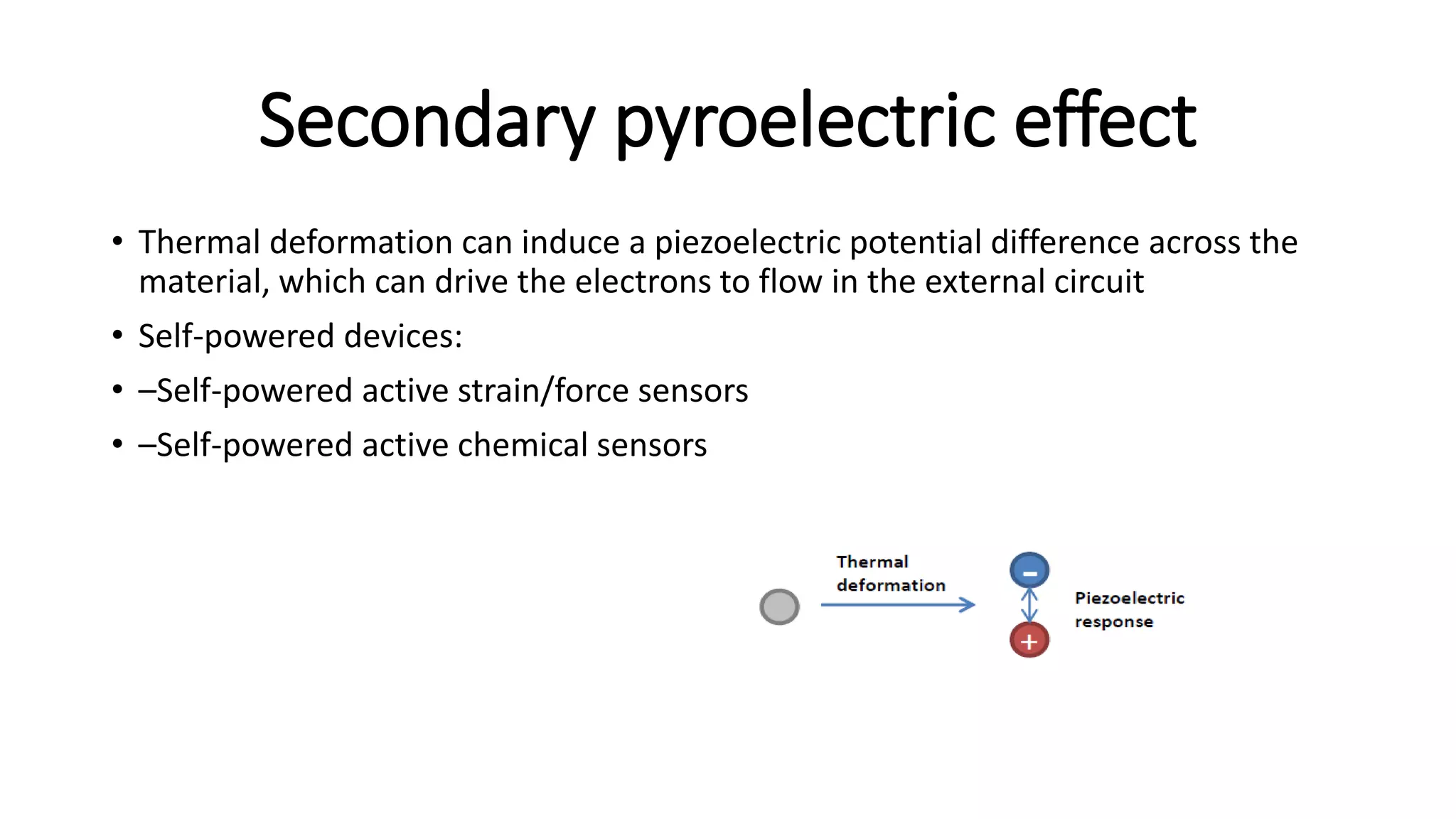 Pyroelectric nanogenerators | PPTX
