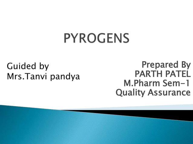Pyrogen 112070804004 | PPTX | Infectious Diseases | Diseases and Conditions