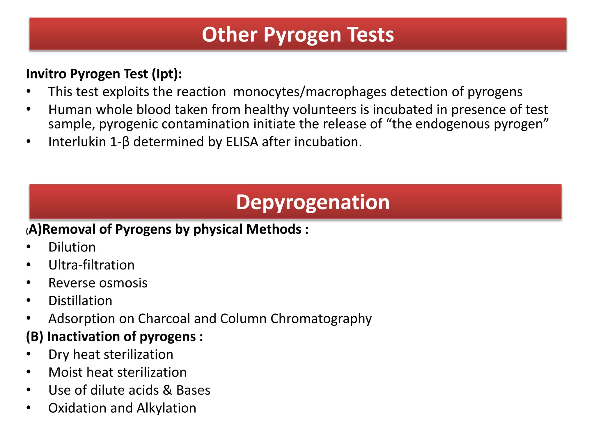 Pyrogen and pyrogenicity | PPTX