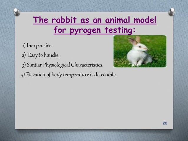 Pyrogen and its various test
