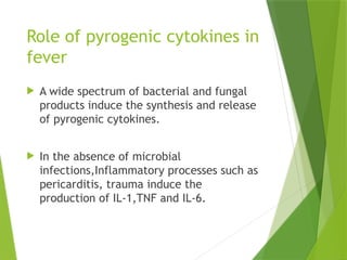 Pyrogenic cytokines and their role in fever (1).pptx