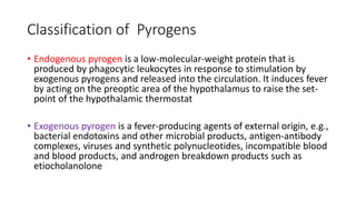 Pyrogenicity and methods . | PPTX