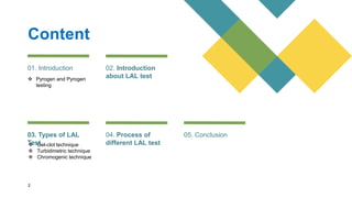 Pyrogen teat(lal test) | PPTX