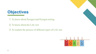 Pyrogen teat(lal test) | PPTX