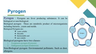 Pyrogen teat(lal test) | PPTX
