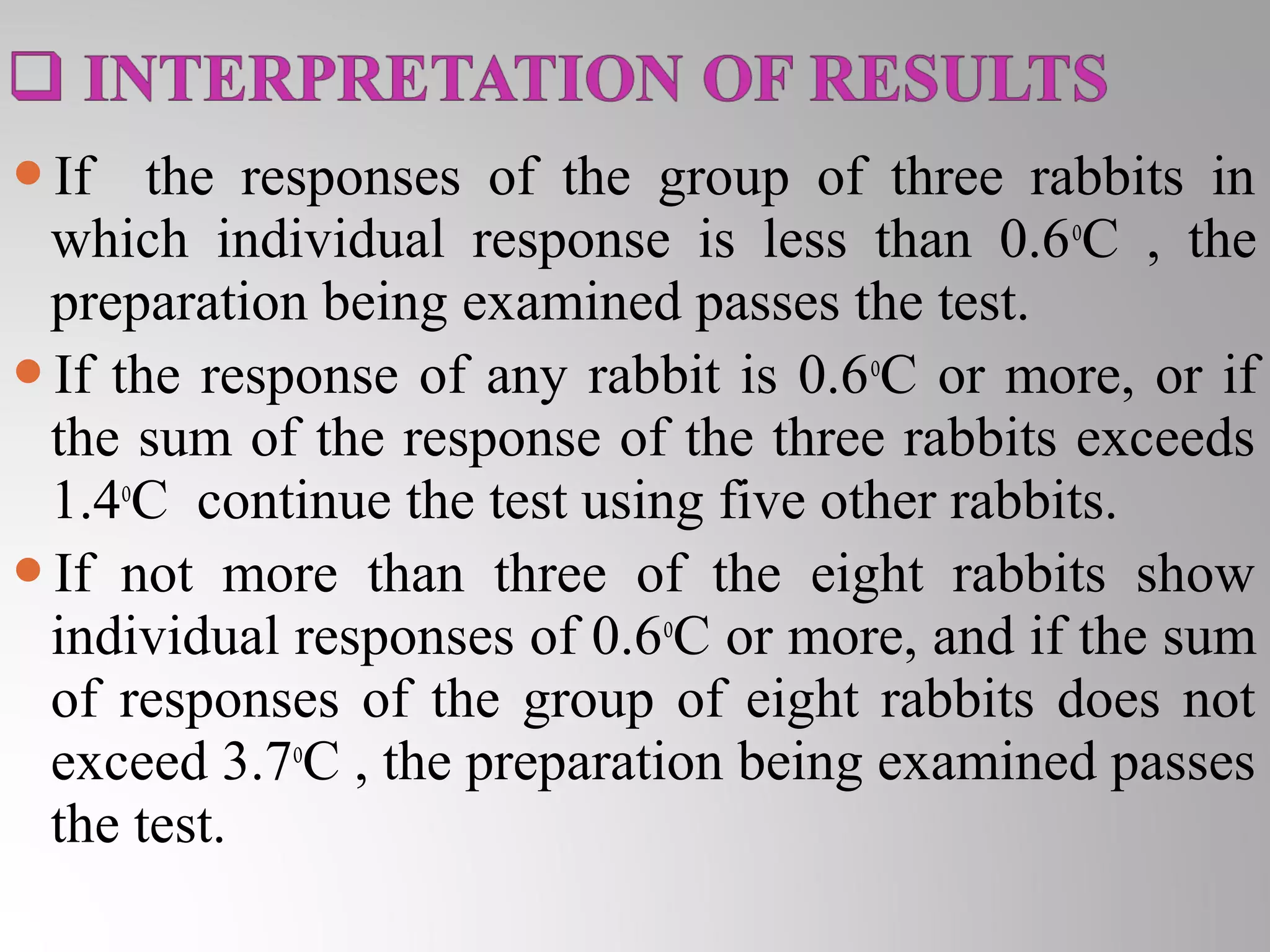 Pyrogen testing 112070804005 | PPT