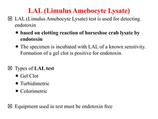 Pyrogen testing as per IP, BP & USP | PPTX