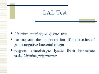 Pyrogen testing | PPT
