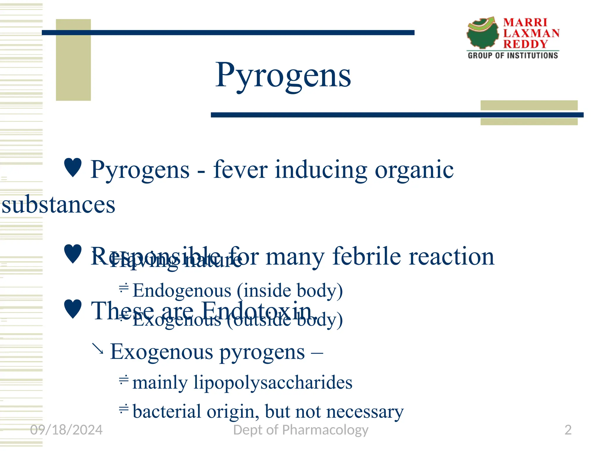 SCREENING METHODS IN PHARMQACOLOGY pyrogen testing TOPIC.pptx