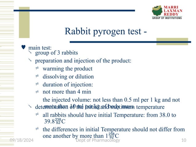 SCREENING METHODS IN PHARMQACOLOGY pyrogen testing TOPIC.pptx