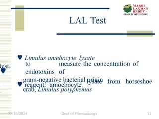SCREENING METHODS IN PHARMQACOLOGY pyrogen testing TOPIC.pptx