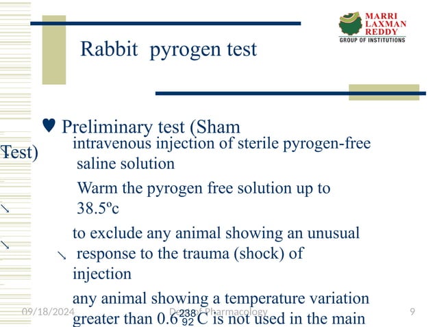 SCREENING METHODS IN PHARMQACOLOGY pyrogen testing TOPIC.pptx