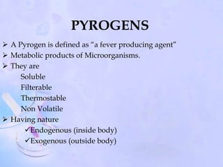 Pyrogen test parth | PPT