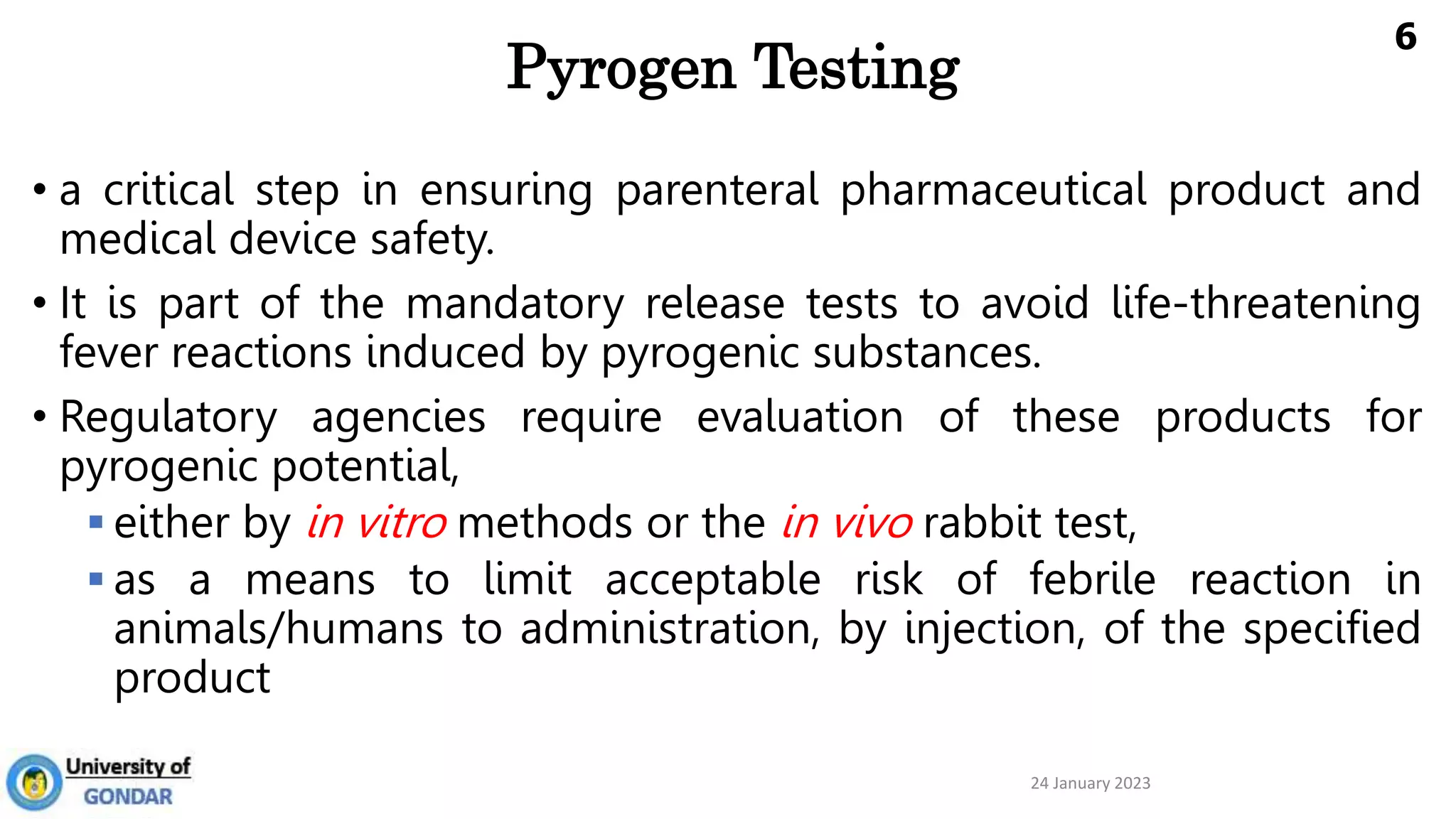 Pyrogrn Testing & MLT in pharmaceutical products.pptx