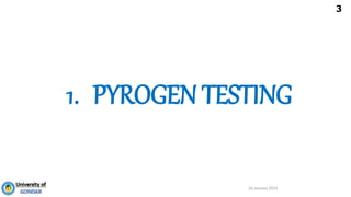 Pyrogrn Testing & MLT in pharmaceutical products.pptx