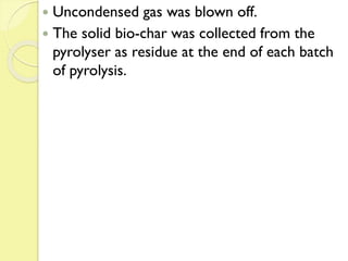 Pyrolyses | PPTX
