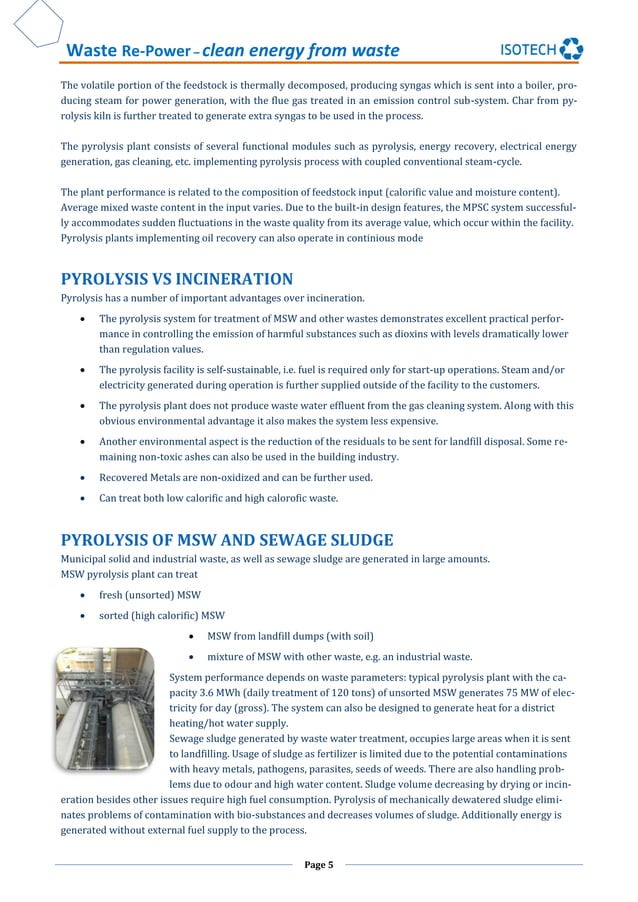 Pyrolysis | PDF