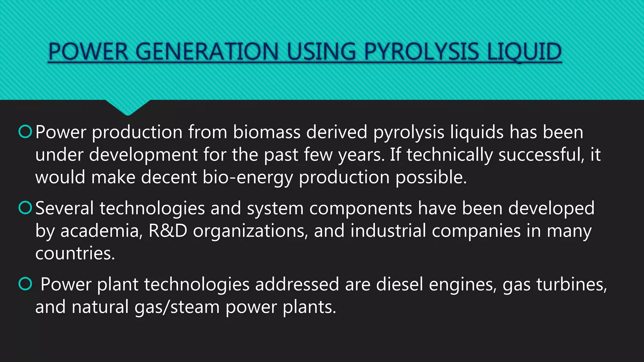 Pyrolysis of waste plastics into fuels | PPTX