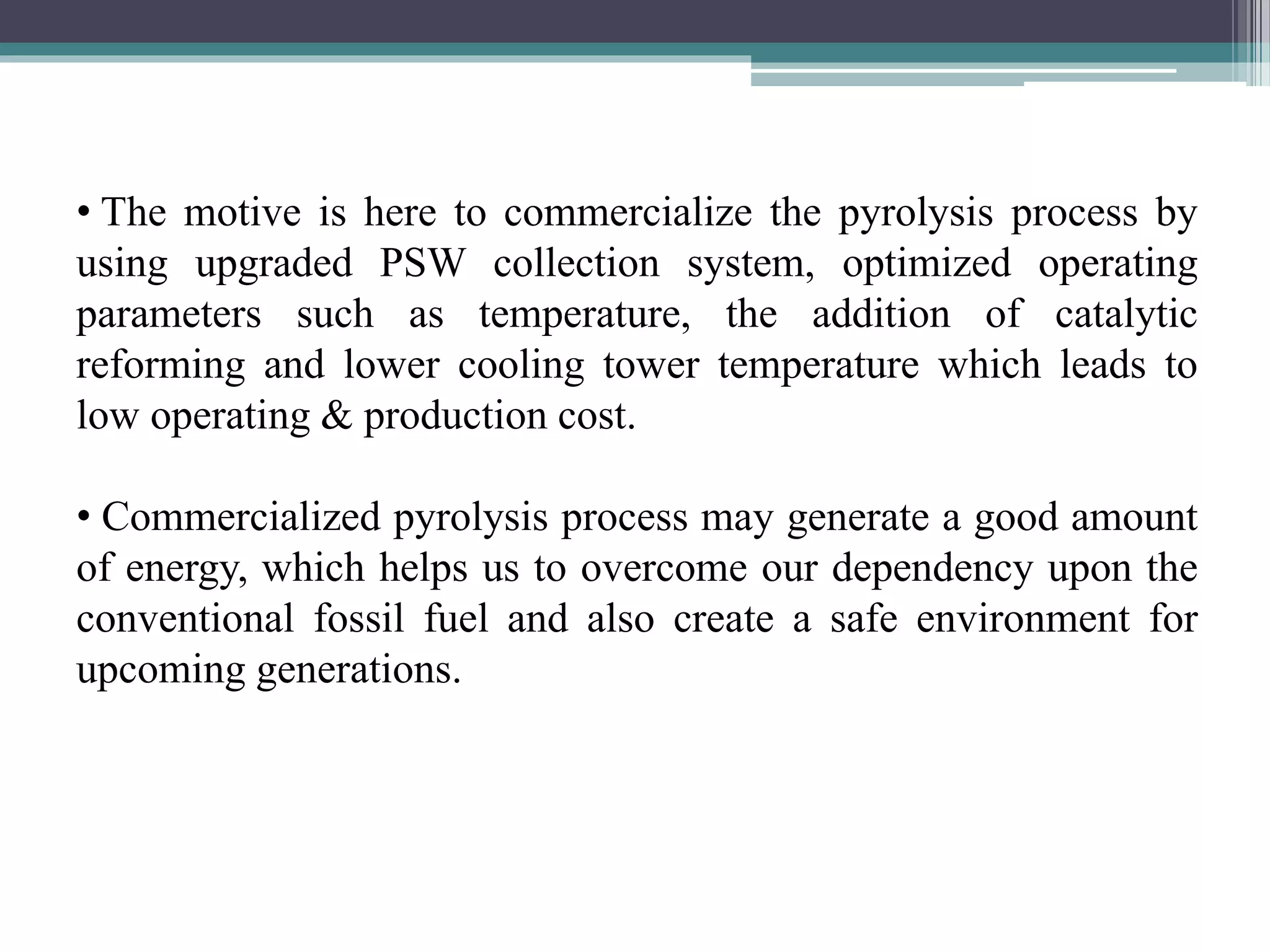 Pyrolysis process 11035 | PPTX