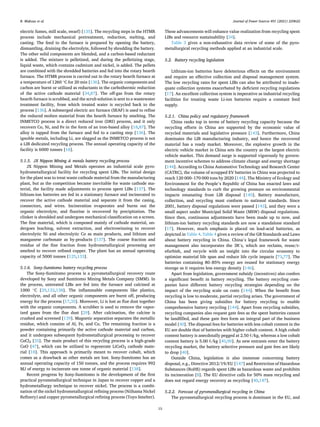 Pyrometallurgical options for recycling spent lithium-ion batteries A ...