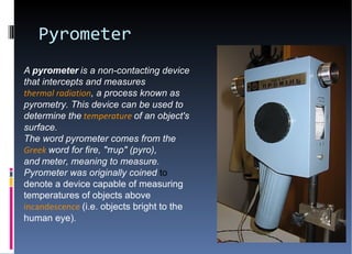 Pyrometer | PPT