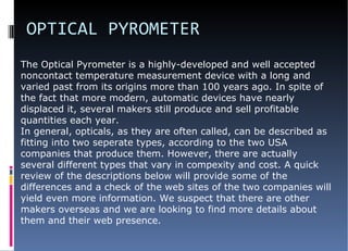 Pyrometer | PPT