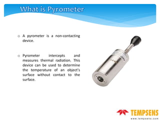 Basics Of Pyrometers | PPTX