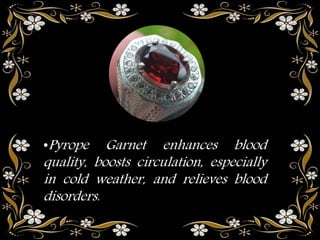 Pyrope garnet | PPTX
