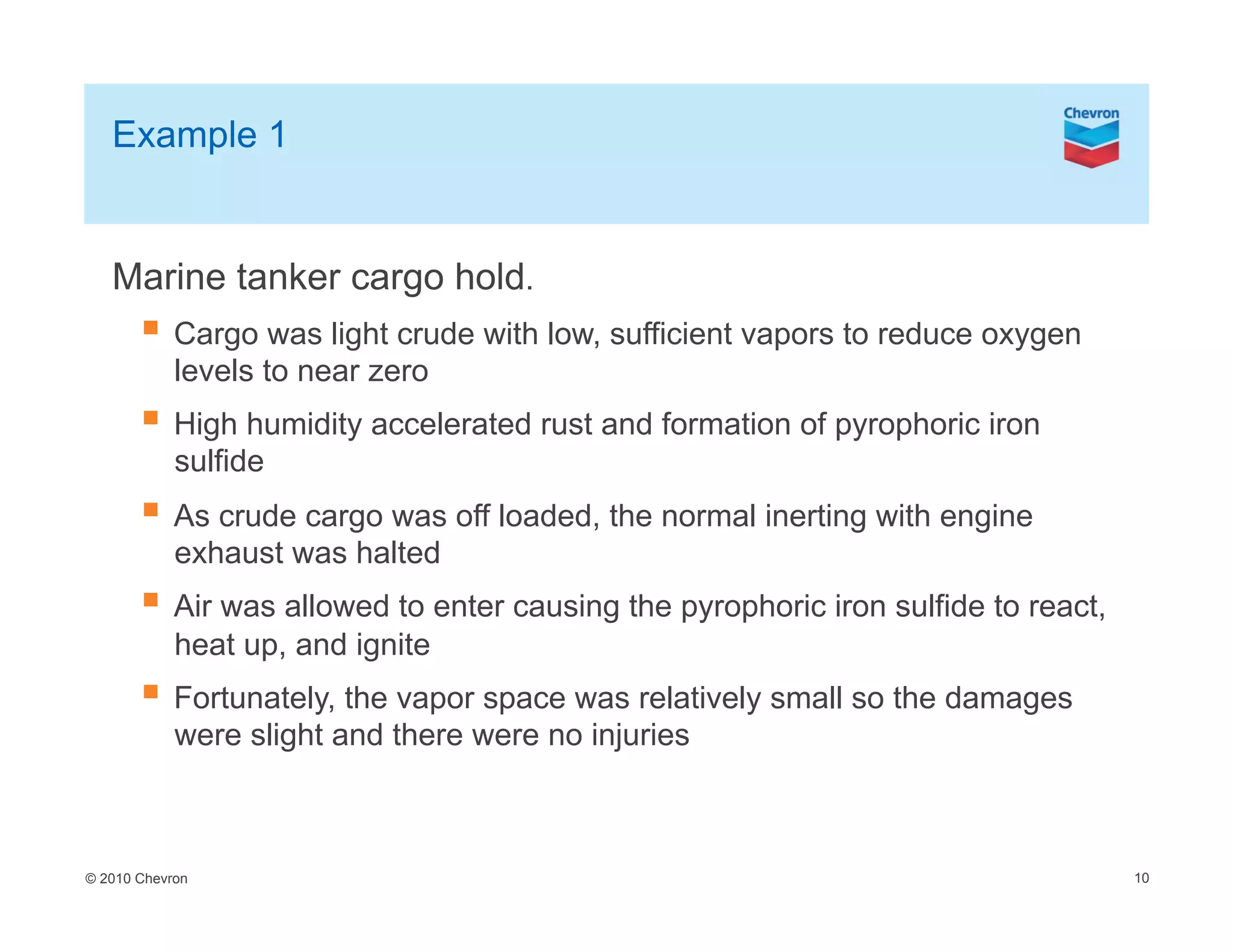 Pyrophoric ignition hazards | PDF