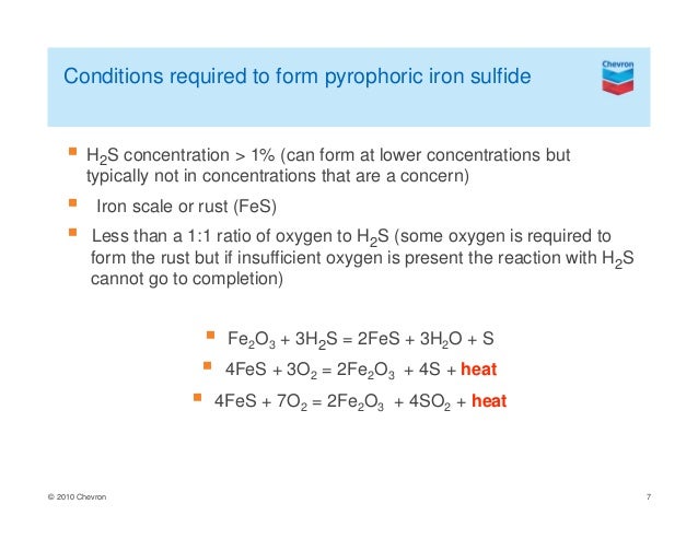 Pyrophoric ignition hazards