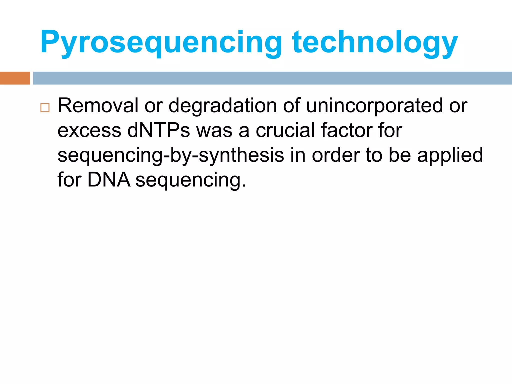 Pyrosequencing | PPTX