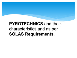 Pyrotechnics | PDF | Chemistry | Science