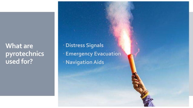 What are pyrotechnics and their types.pptx | Chemistry | Science