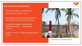 Pyrotechnics - Maritime Distress Signal ( Types - How to use - Disposal ...