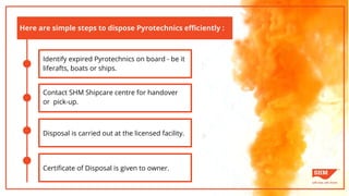 Pyrotechnics - Maritime Distress Signal ( Types - How to use - Disposal ...