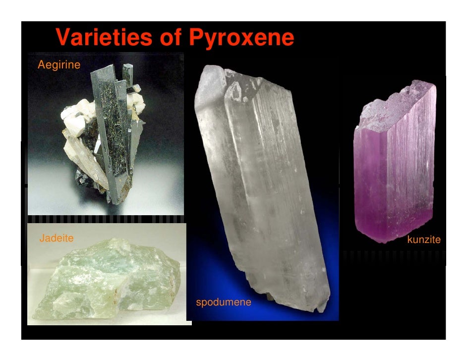 Pyroxenes pdf